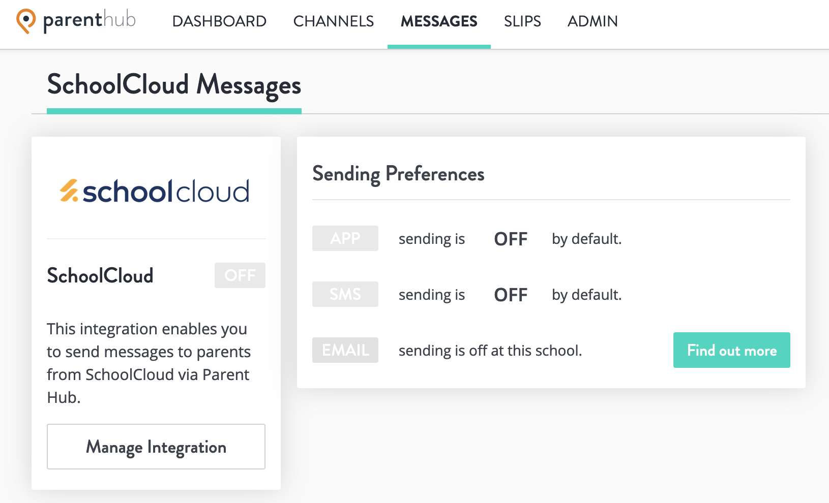 How to connect SchoolCloud and Parent Hub – Parent Hub